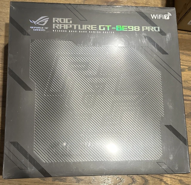 ASUS ROG RAPTURE GT-BE98 PRO First Quad-Band WiFi 7 Gaming Router ...