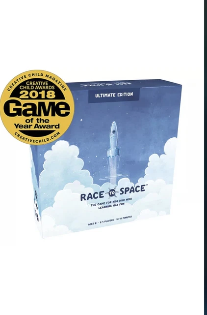 RACE TO SPACE Ultimate Edition Strategy-Based Educational Board Game ...