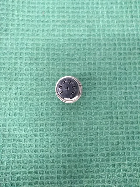 7 PIN MICROPHONE Connector - Microphone Plug - Screw Missing - See ...
