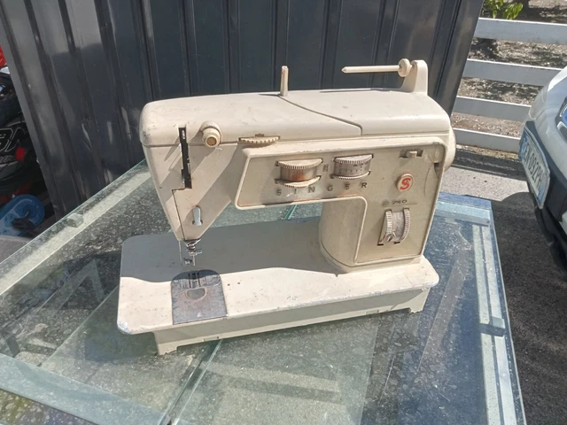 MACCHINA DA CUCIRE Singer Modello 740 Da Testare Per Sartoria EUR 16,00 ...