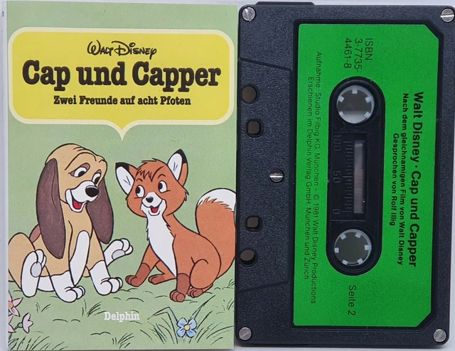 CAP UND CAPPER Walt Disney MC Kassette Hörspiel Delphin $7.74 - PicClick