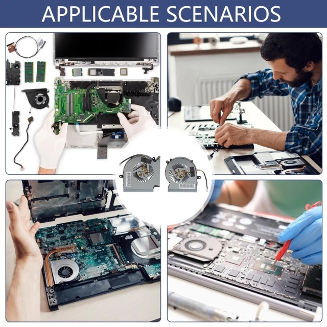 GPU COOLING FAN Laptops Coolers Fan for GE65 GL65 GP65 WE65 Leopard MS ...