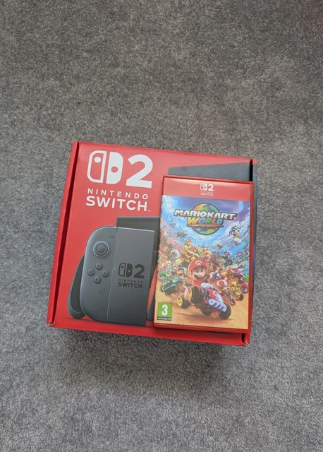 NINTENDO SWITCH 2 Mario Kart World Bundle Console, UK Version £409.90 ...