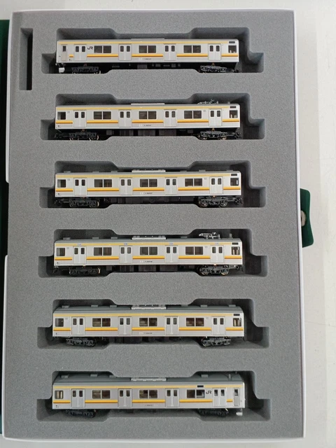 KATO N SCALE 205 Series Nanbu Line Single Arm Pantograph 6-Car Set 10 ...
