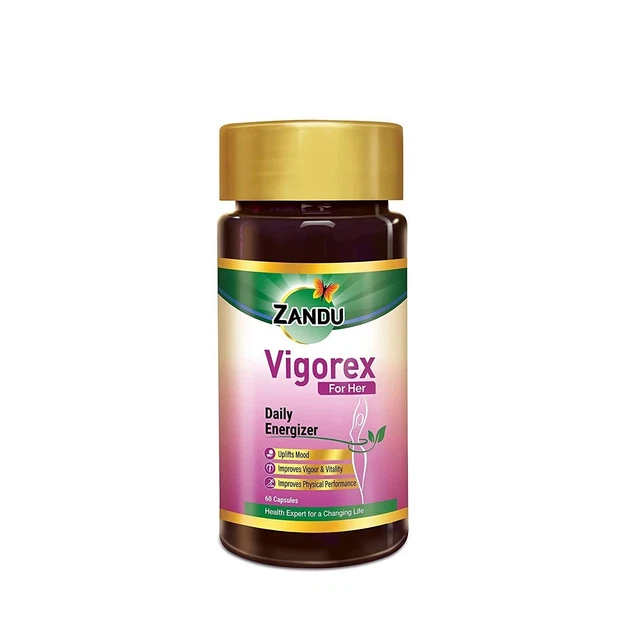ZANDU VIGOREX FOR Her: A Daily Energizer - 100% Natural,Authentic - 60 ...