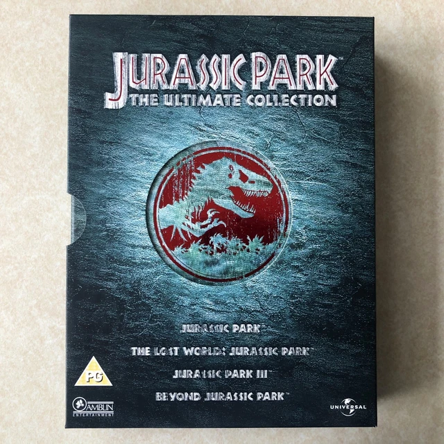 JURASSIC PARK TRILOGY: The Ultimate Collection DVD 4-Discs (2005, Sam ...