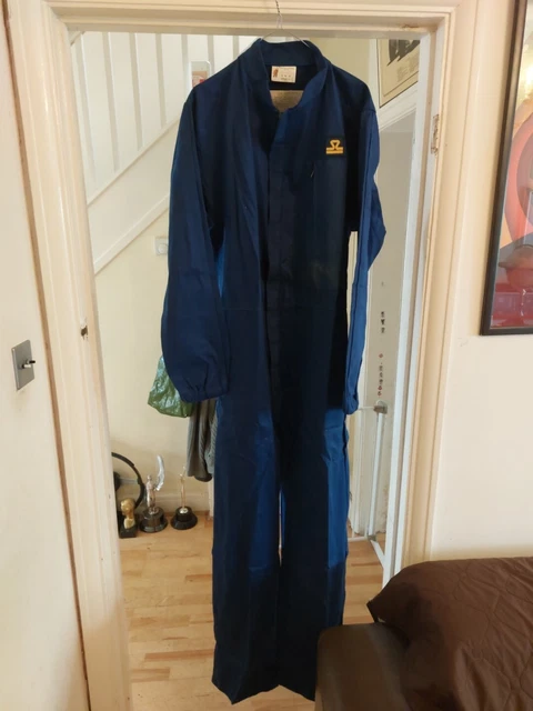 RARE VINTAGE 1970/80S Sealink Ferries Engineers Blue Uniform Overalls ...