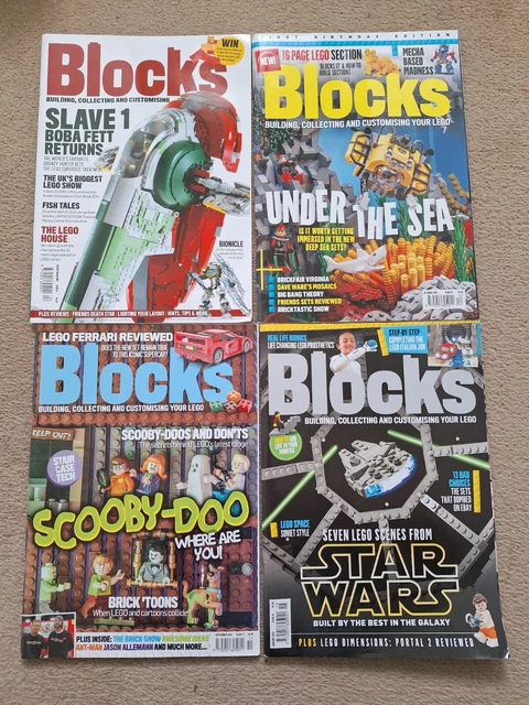 LEGO 4X BLOCKS Magazine Bundle Issues 4 ~ 11 ~ 12~ 15 In very good ... LEGO 4X BLOCKS Magazine Bundle Issues 4 ~ 11 ~ 12~ 15 In very good ...