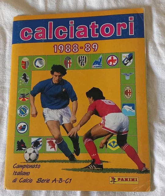 ALBUM CALCIATORI PANINI 1988/89 COMPLETO TRATTABILE OTTIMO EUR 140,00 ...