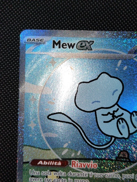 CARTA POKÉMON 🫧 Mew Bolla 232 🫧 Destino di Paldea Italiano Full Art ...