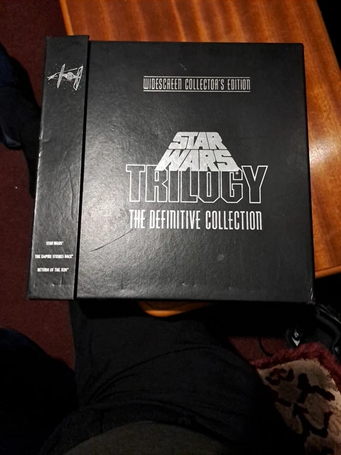 STAR WARS TRILOGY The Definitive Collection Widescreen Collectors 9 ...