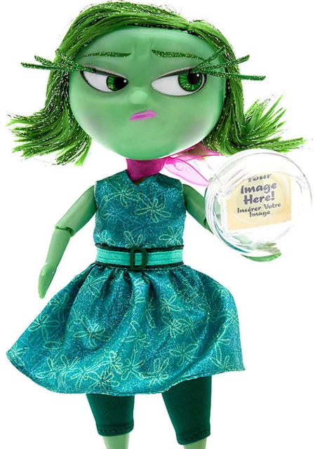 DISNEY PIXAR INSIDE Out Disgust Doll Talking Action Figure 2015 - Rare ...
