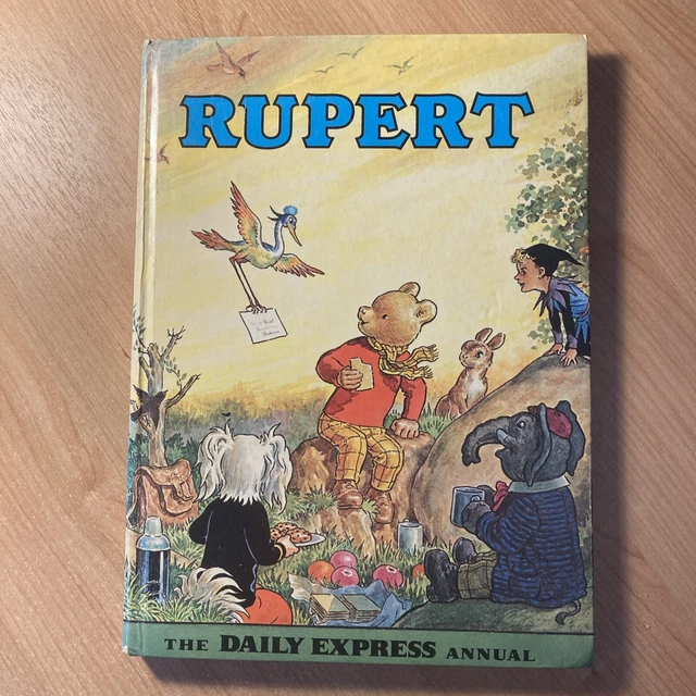 RUPERT ANNUAL 1972 The Daily Express Annual Good/Very Good Cond. - FREE ...