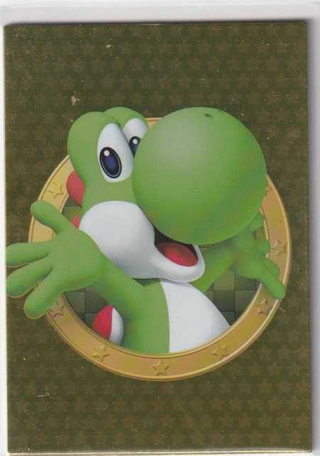 PANINI SUPER MARIO Trading Carte Mappa No. 149 Oro Card Yoshi EUR 4,09 ...