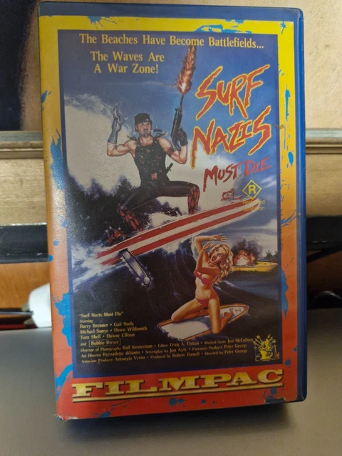 SURF NAZIS MUST Die HORROR VHS Filmpac $40.00 - PicClick AU
