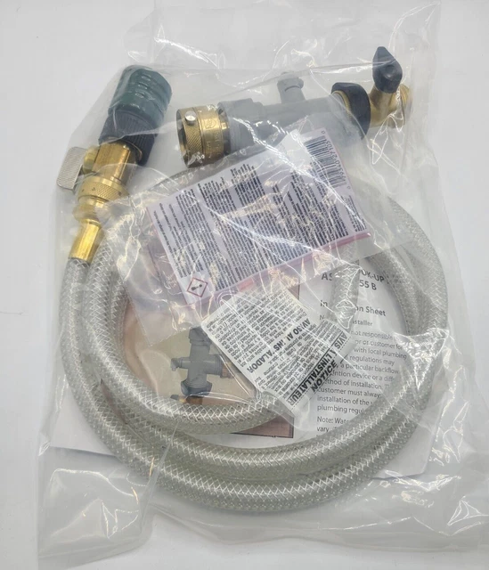 DIVERSEY RTD WATER Hook-Up Kit, Switch, On/Off, 3/8 dia x 5ft $25.00 ...