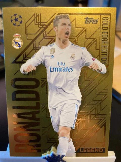 GOLD EDGE EDITION Cristiano Ronaldo Match Attax 2024/2025 Real Madrid ...