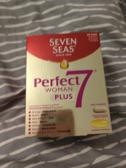 SEVEN SEAS PERFECT7 Woman Plus Multivitamins - 60 Capsules £0.99 ...