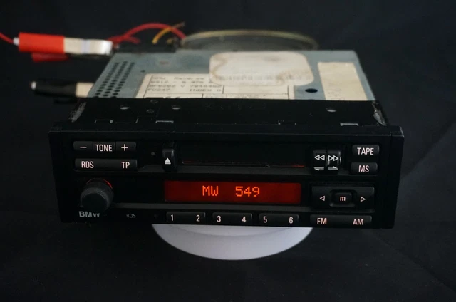 BMW E28 E30 E31 E32 E34 E36 Z3 Reverse RDS Radio BLUETOOTH BP6262 ...