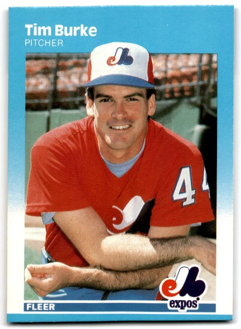 1987 FLEER TIM Burke Montréal Expos #315 EUR 2,03 - PicClick FR