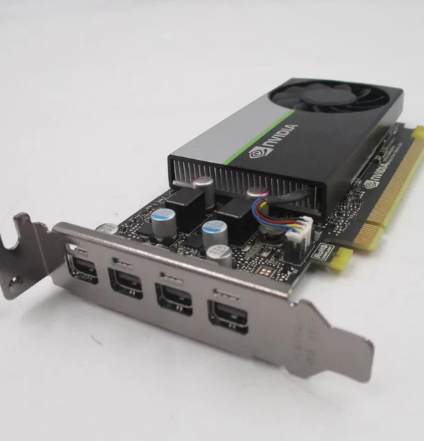 4GB NVIDIA QUADRO T1000 GDDR6 PCI-E 4x Graphics Card SFF Dell 08FFPN ...