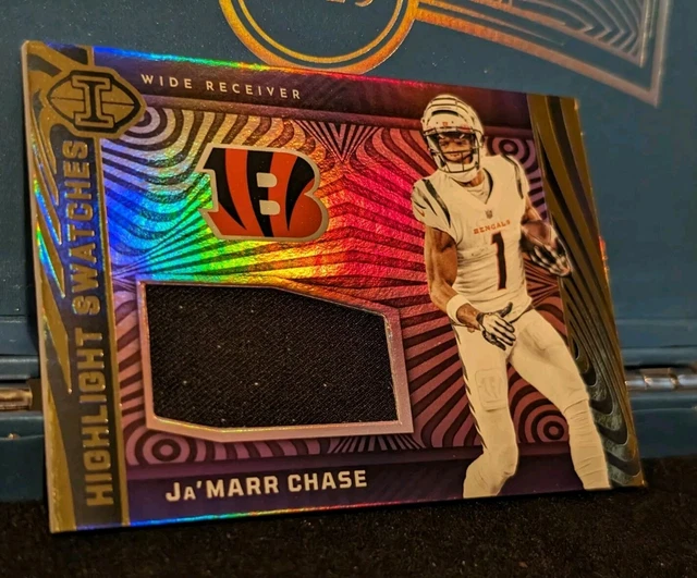 PATCH JA'MARR CHASE « Highlight Swatches » 2023 Panini Illusions ...