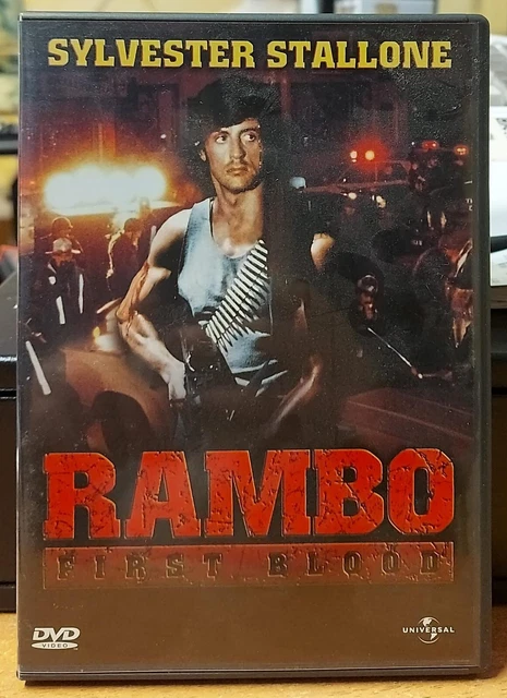 RAMBO FIRST BLOOD Dvd Sylvester Stallone Brian Dennehy Consegna 24/48H ...
