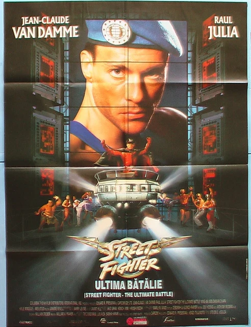 MOVIE POSTER=STREET FIGHTER:THE ultimate Battle (1994)(3)=(Jean-Claude ...