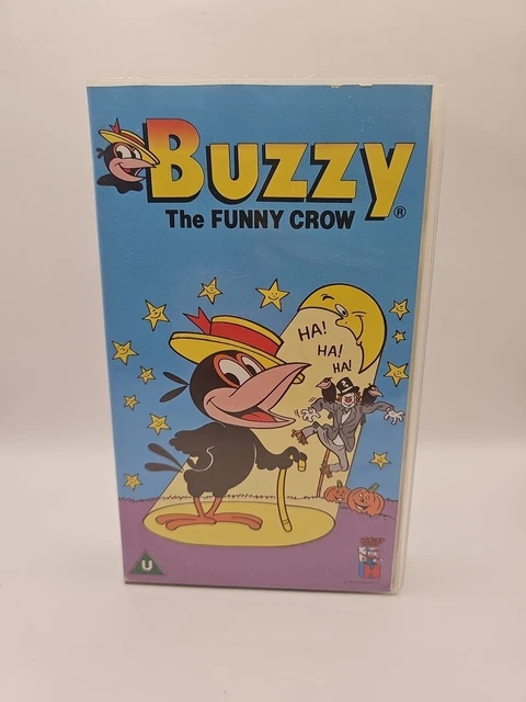 BUZZY THE FUNNY Crow VHS Video Tape - 1950s Cartoon Ultra Rare £12.95 ...