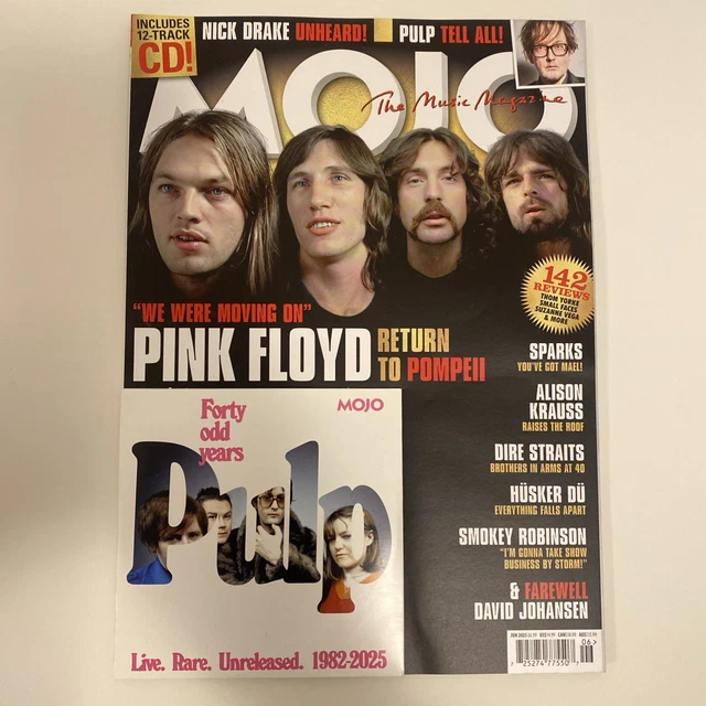 MOJO MAGAZINE ISSUE 379 June 2025 Pink Floyd Pulp w CD $12.34 - PicClick CA