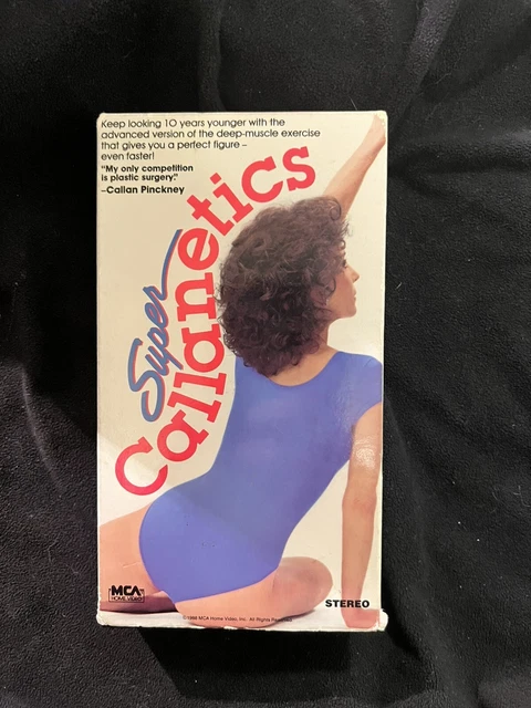 SUPER CALLANETICS (VHS, 1988) Callan Pinckney $5.00 - PicClick