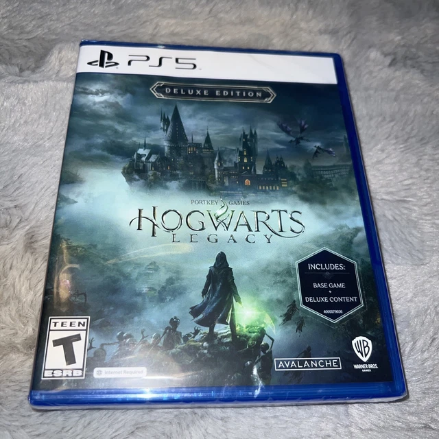HOGWARTS LEGACY DELUXE EDITION Harry Potter PlayStation 5 PS5 w/ DARK ...