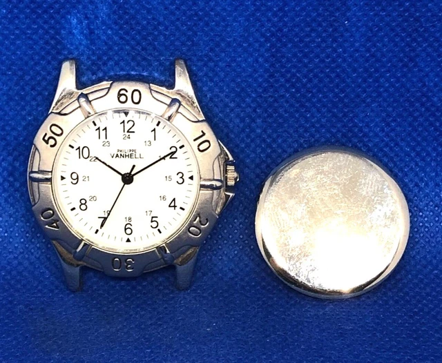 VINTAGE MONTRE CARRURE Watch Uhr PHILIPPE VANHELL Mouvement ISA K63 For ...