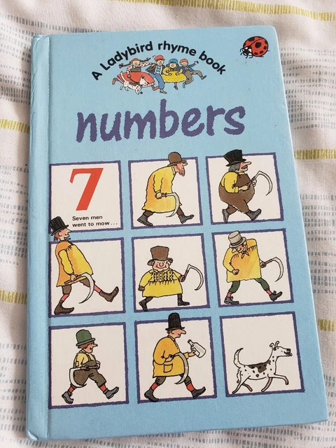 LADYBIRD RHYME BOOK ~ Numbers ~ V. Good Condition £2.99 - PicClick UK