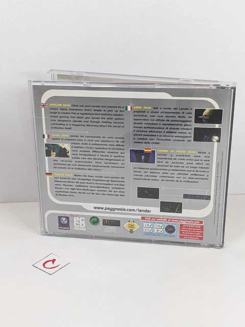 LANDER (PC CD ROM 1999) Psygnosis - Rare Computer Game $39.99 - PicClick CA