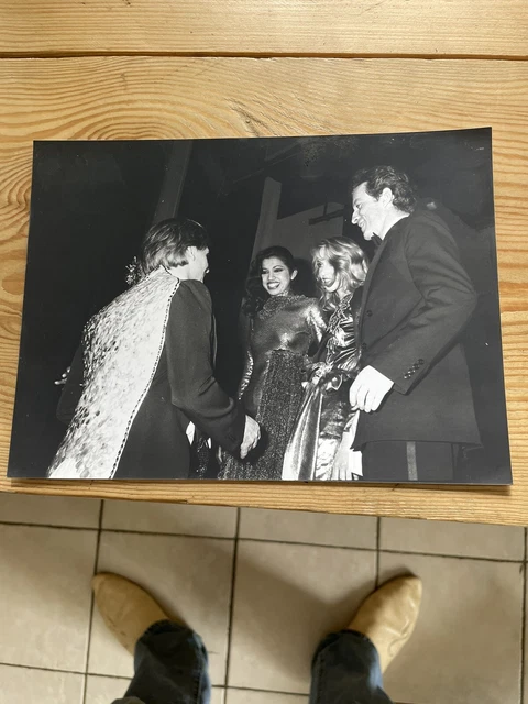 RARE PHOTO JERRY Hall , Kira Et Fabrice Emaer Le Palace Année 80 F ...