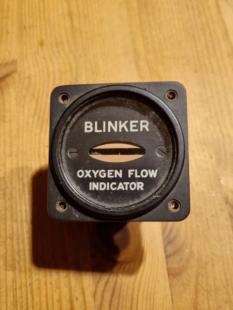 WW2 USAAF AIR Force Blinker Oxygen Flow Indicator Instrument For B-17s ...