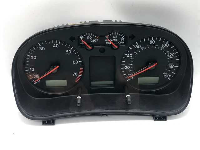00-01 VOLKSWAGEN JETTA Speedometer Instrument Cluster Gauge A/T 1J0 920 ...