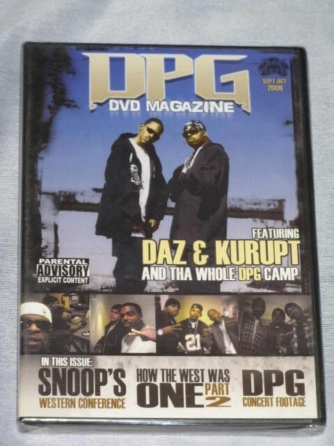 DAZ DILLINGER DVD MAGAZINE Tha Dogg Pound DPGC Rap Kurupt Edizione 1 ...