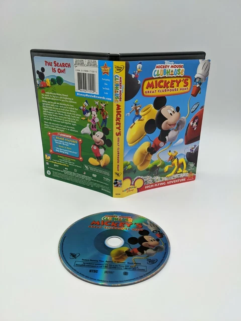 Disneys Mickey Mouse Clubhouse Mickeys Great Clubhouse Hunt Dvd 3393