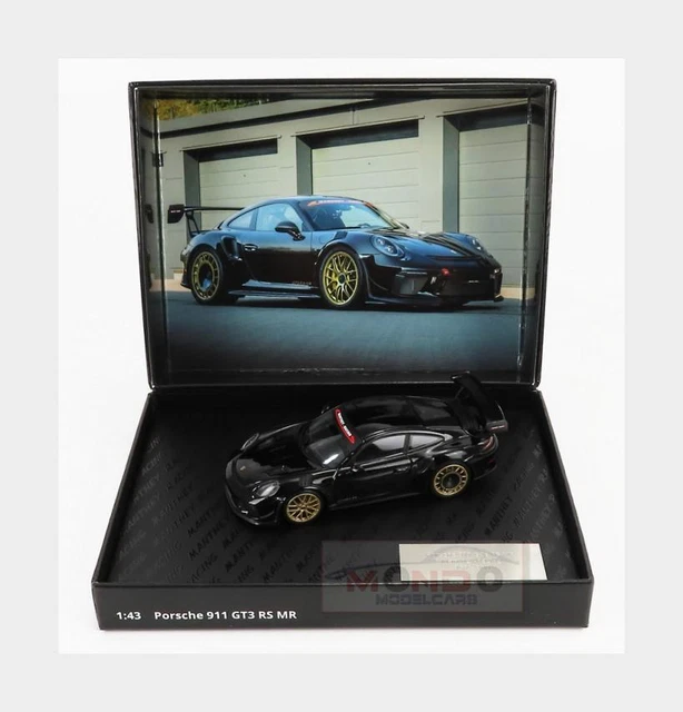 1:43 MINICHAMPS PORSCHE 911 991-2 Gt3 Rs Mr 2018 Golden Rims MR-911 ...