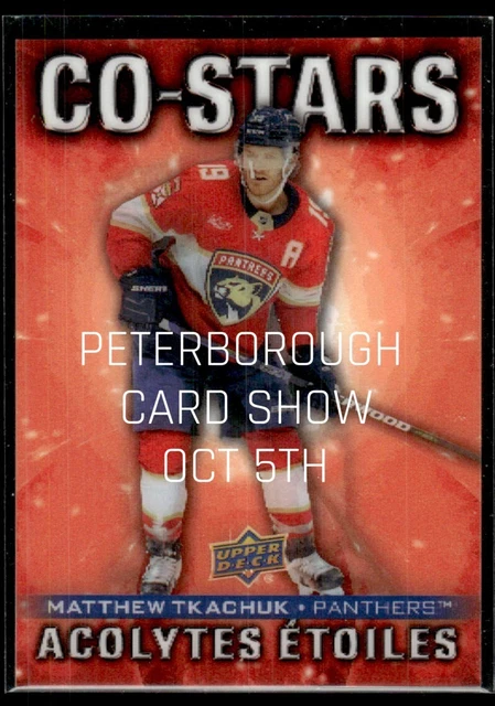 2025-26 UD TIM Hortons Co-Stars Matthew Tkachuk & Aleksander Barkov #Co ...