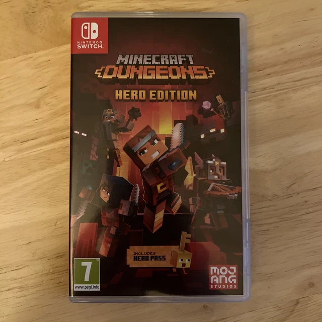 MINECRAFT DUNGEONS HERO Edition for Nintendo Switch EUR 16,99 - PicClick FR