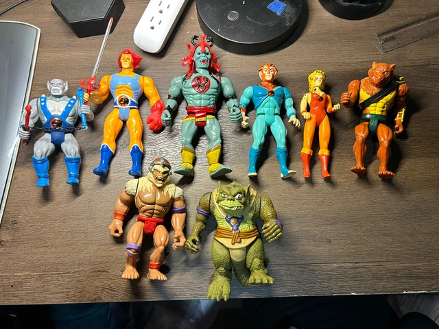 Vintage Thundercats Lot 8 Figures Lion O Cheetara Panthro Accessories Ljn Eur 21394