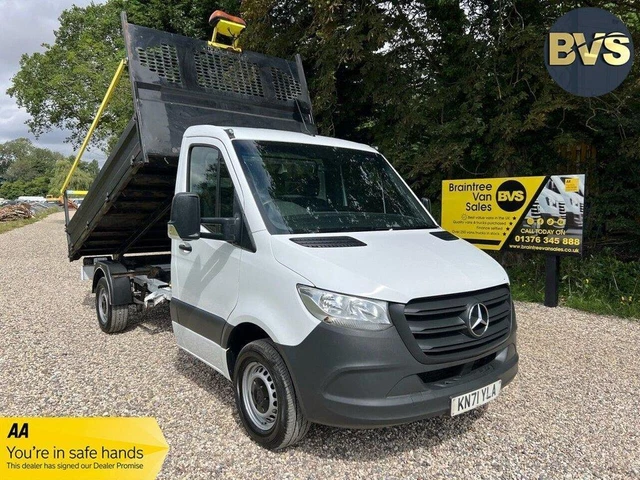 2021 MERCEDES-BENZ SPRINTER 2.0 315 CDI PROGRESSIVE 148 BHP TIPPER ...
