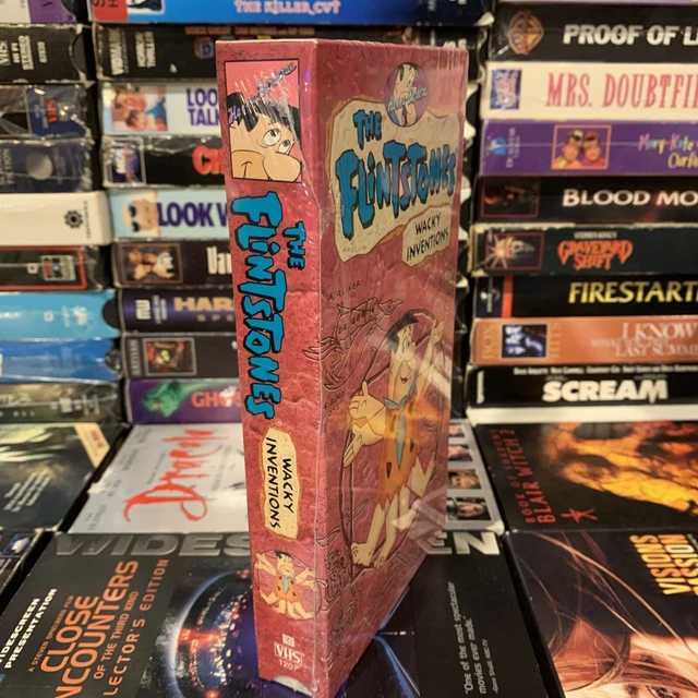 THE FLINTSTONES WACKY Inventions 1994 VHS Hanna Barbera Cartoon ...
