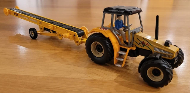 VINTAGE BRITAINS ERTL Cornwell Farm Tractor With Hay Bale Elevator 1/32 ...