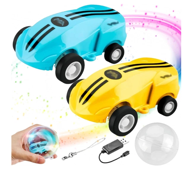 360° MINI HIGH-SPEED Car Pocket Light Stunt Micro Racing Cars Kids Toys ...