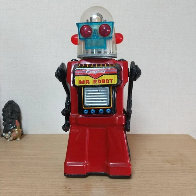 YONEZAWA TIN TOY Cragstan Mr.Robot Battery-operated Vintage 1950s Used ...