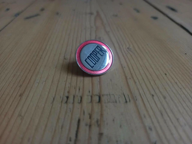 CLASSIC MINI COOPER S Mk1 BMC Enamel Pin Badge Rare Rover Mpi Works ...